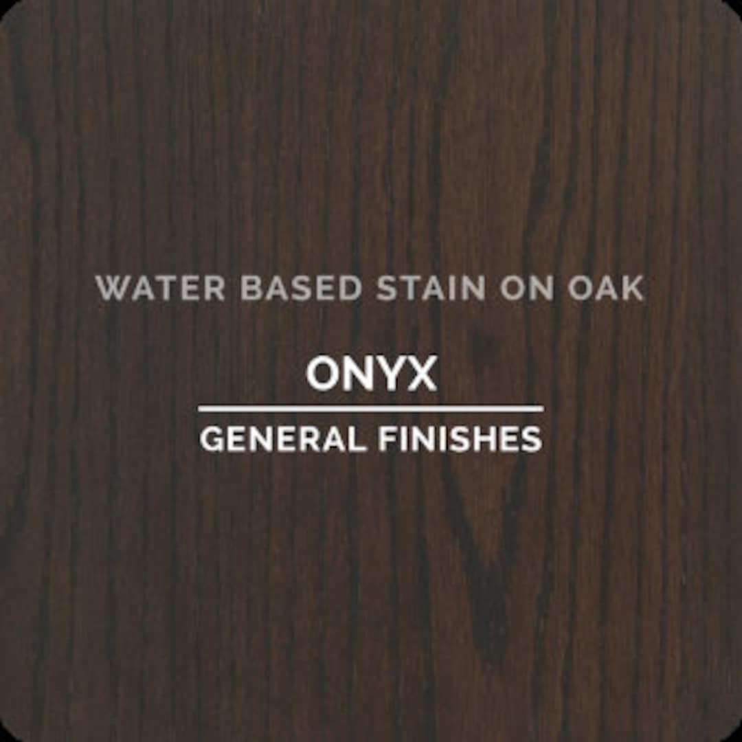 Onyx Water Based Stain - General Finishes - FREE SHIPPING ELIGIBLE - Etsy