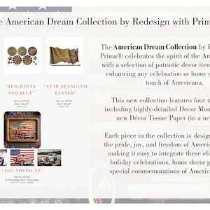 Decor Moulds – Star Spangled Banner – 1 Pc, 5″x8″x8mm- Silicone Mold ...