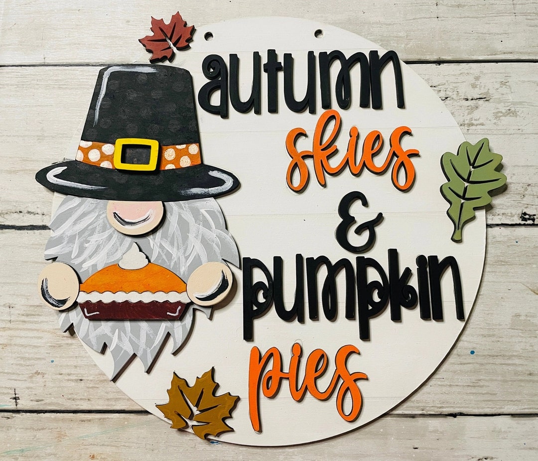 Diy Kit - Autumn Skies and Pumpkin Pies - Etsy