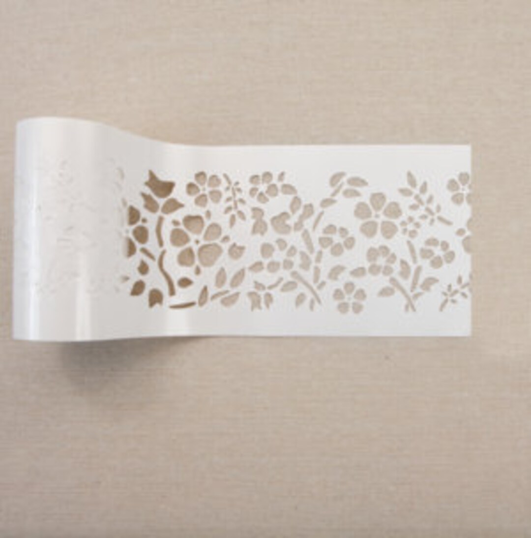 Stick & Style Stencil Roll - Royal Ann Garden – Reusable Stencils ...