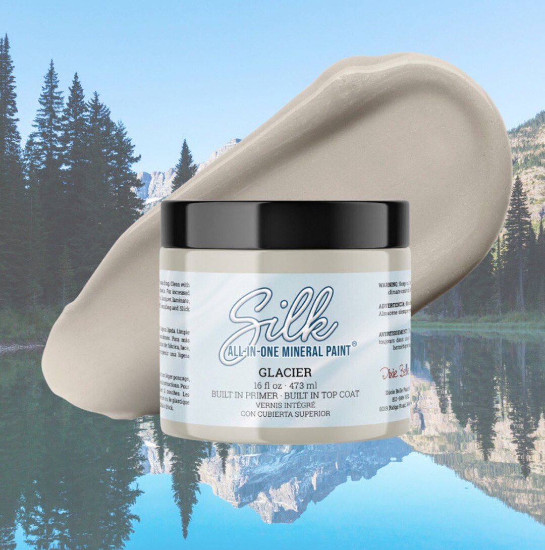 Dixie Belle Paint - Glacier - Silk All-in-one Mineral Paint - Flipping ...