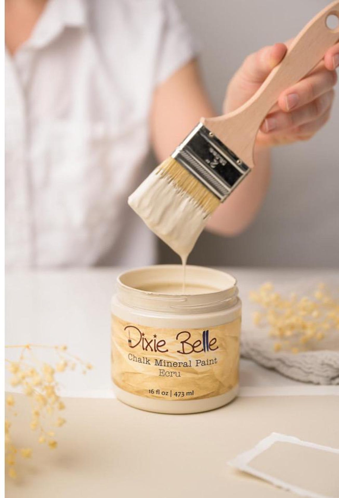 Dixie Belle Paint - Ecru - Flipping Fabulous Salina - Elite Retailer ...