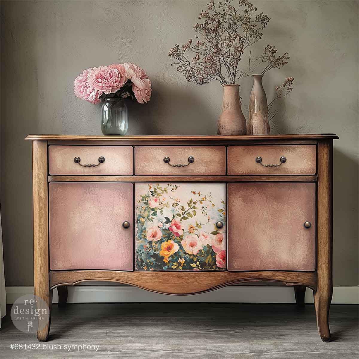 A3 Decoupage Fiber – Blush Symphony – 1 Sheet, 11.7″x16.5″ - Redesign ...