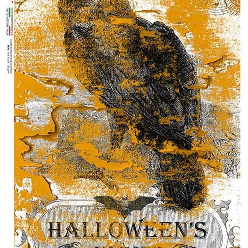 Halloween Rice Paper - Etsy