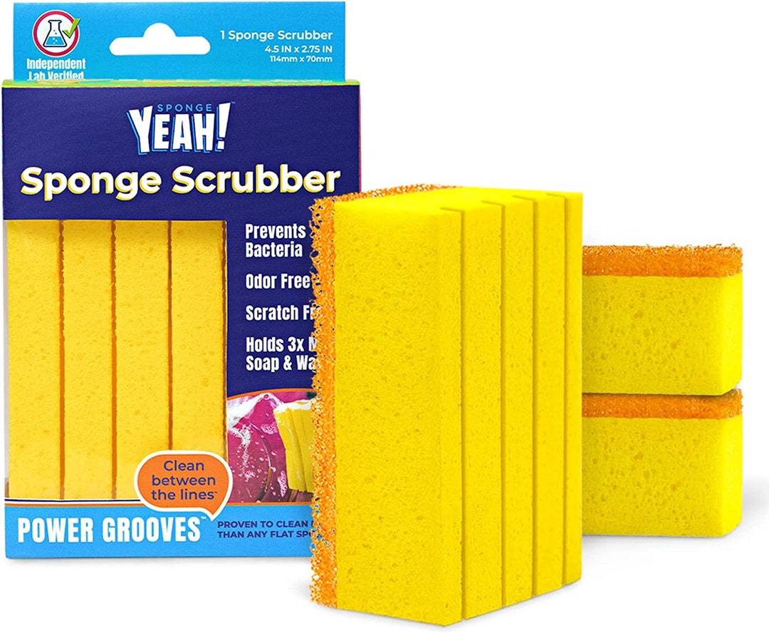 Sponge Scrubber 3 Pack - Great for Cleaning Furniture! - Etsy