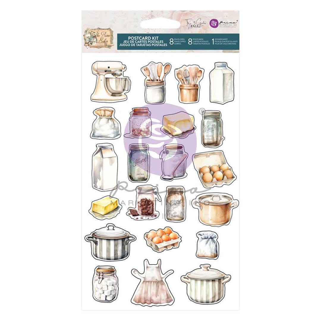 The Home Baker Collection Stickers – 5 Sheets, 5″x8″ - Redesign With ...