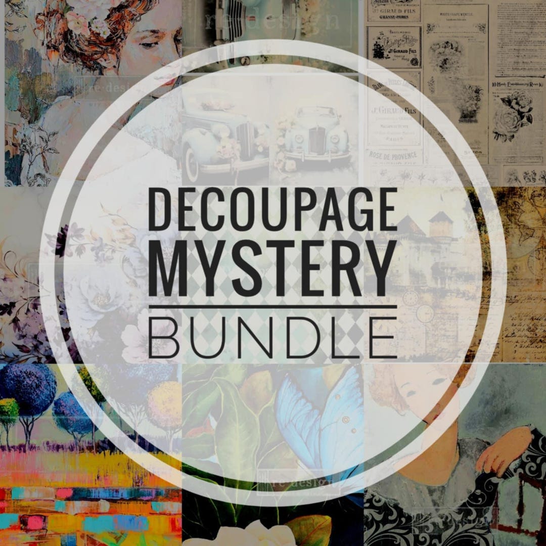 Decoupage Bundle Mystery Box - Redesign With Prima - Furniture ...