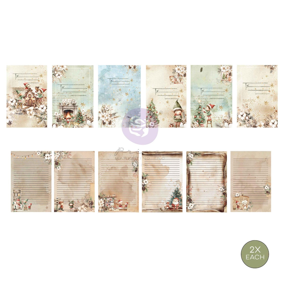 Twinkle & Treats Collection Stationery Pack – 12 Envelopes + 12 ...
