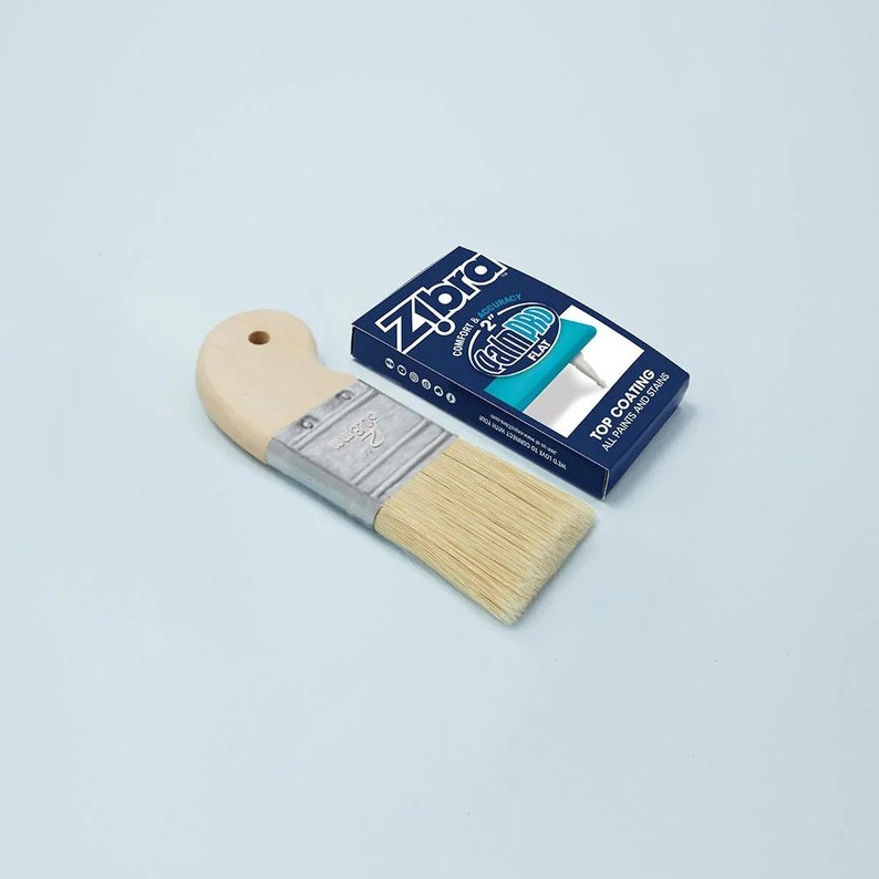 Zibra 2" Palm Pro Top Coat Paintbrush - FREE SHIPPING ELIGIBLE ...