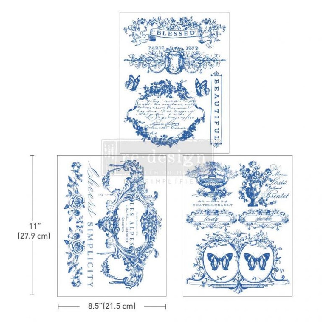 Lovely Labels Rub on Transfer - Redesign With Prima - Furniture ...