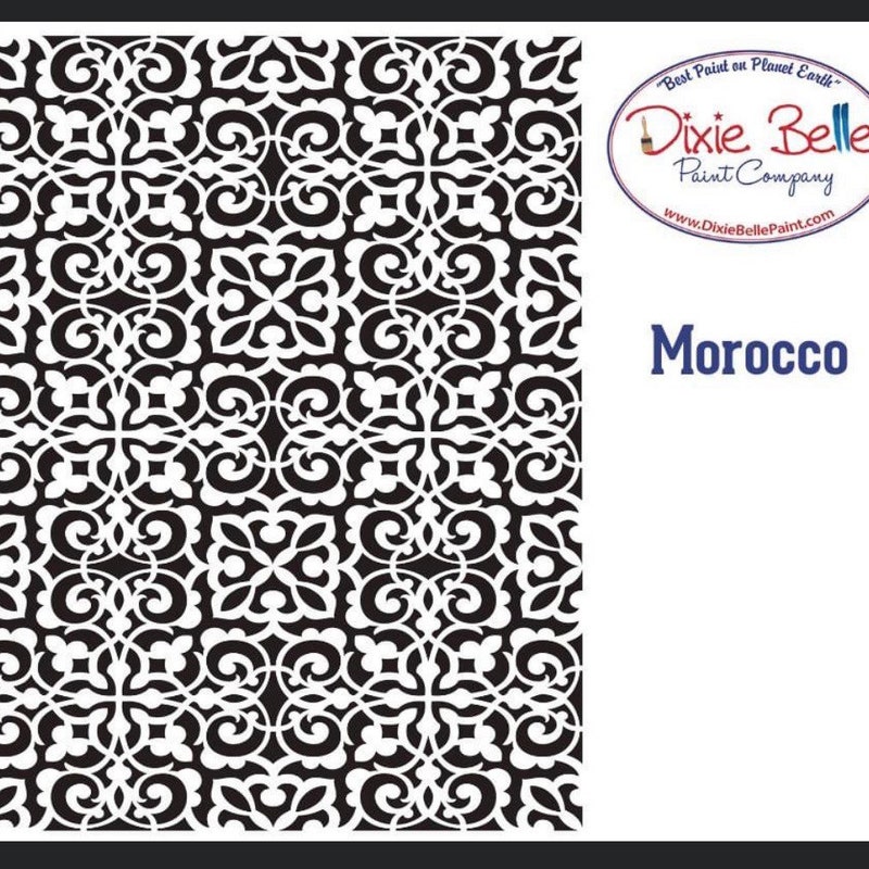 Moroccan Stencil - Etsy