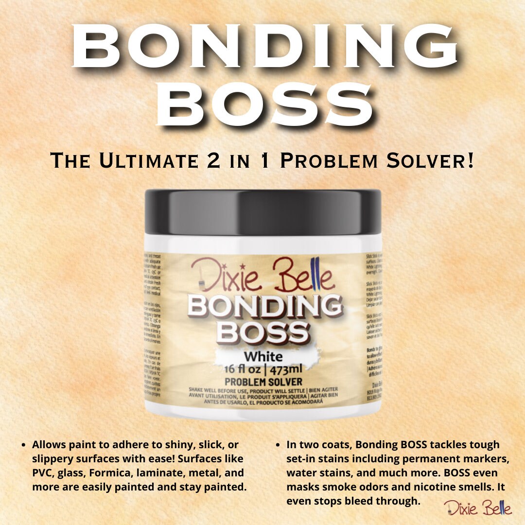 Dixie Belle Paint - Bonding Boss Clear Stain Blocking Primer - Flipping ...