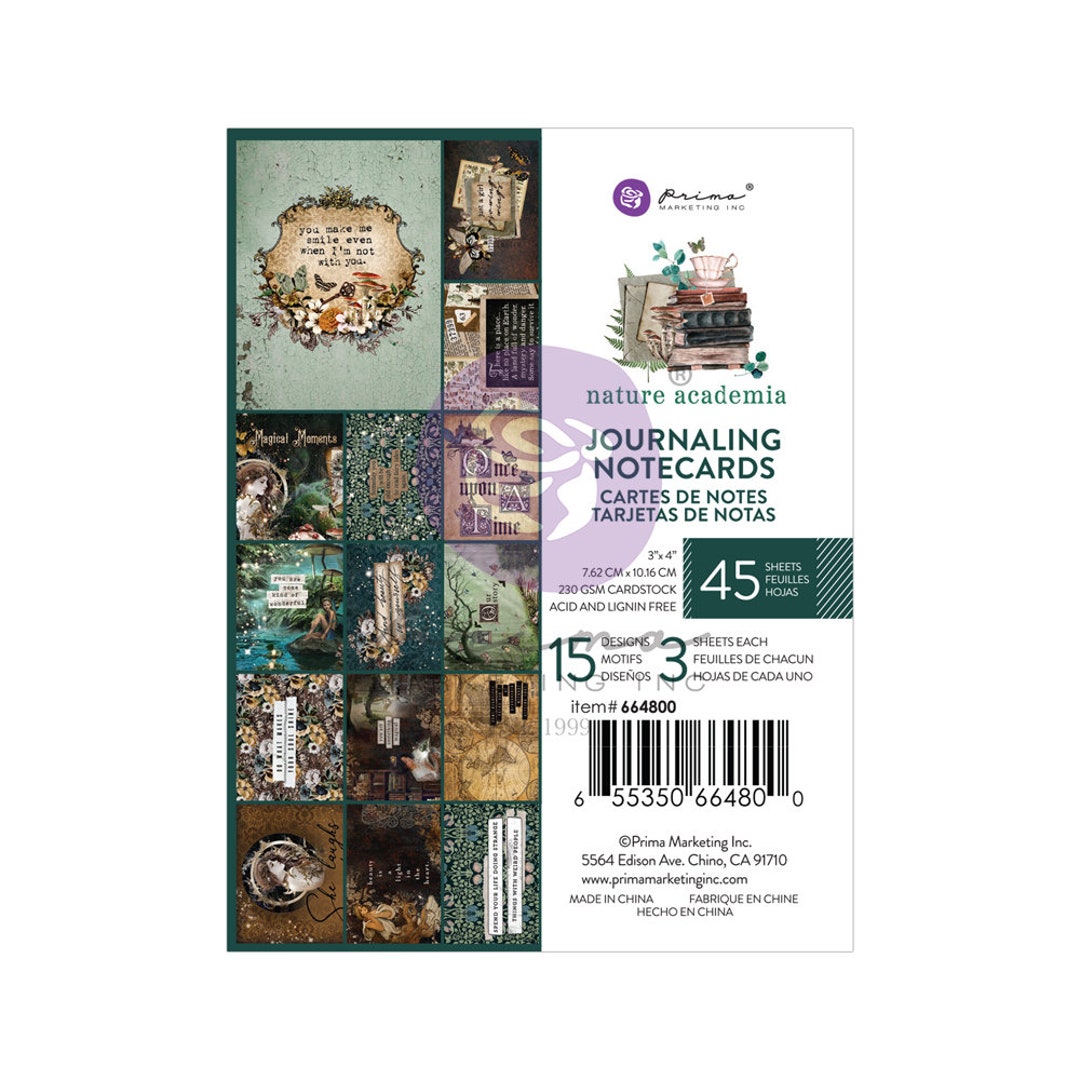 Nature Academia Collection 6×6 Paper Pad – 26 Sheets – 6 Double-sided ...