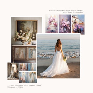 Decoupage Tissue Paper Pack – Lilac Lush Celebration - Redesign With ...