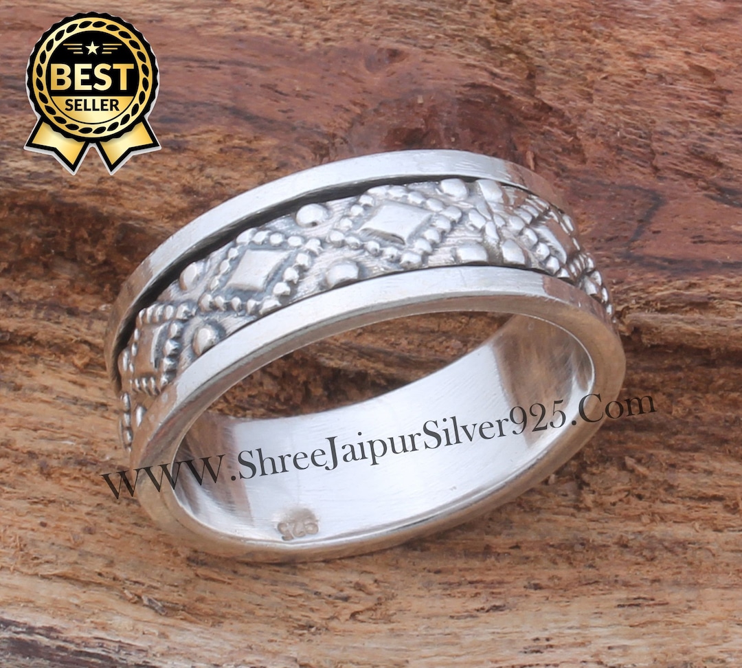 Beautiful Thumb Ring 925-sterling Silver Ringhandicraft - Etsy
