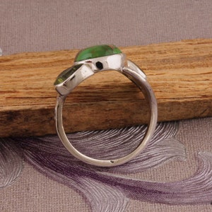 Combo Ring Composite TurquoisePeridot Gemstone's Ring | Etsy