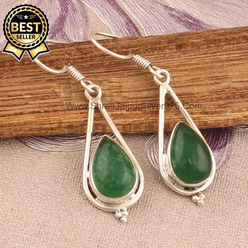 Jade Earrings - Etsy
