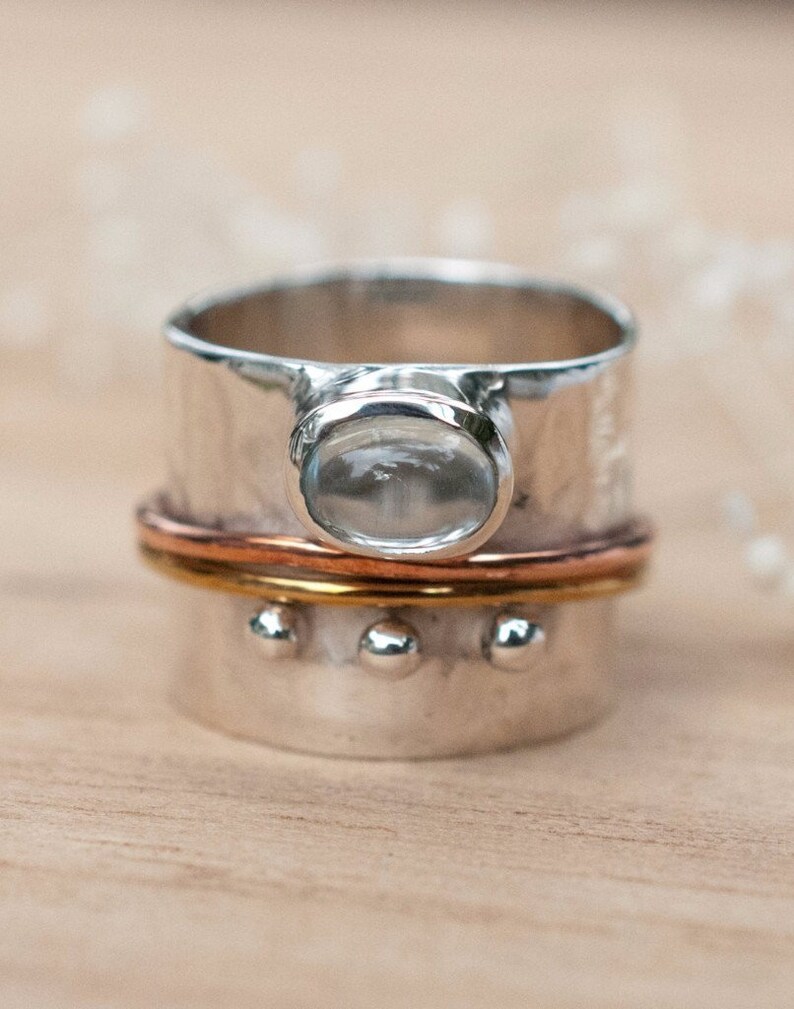 Gift for You Solid 925-silver Sterling Ring With Natural - Etsy