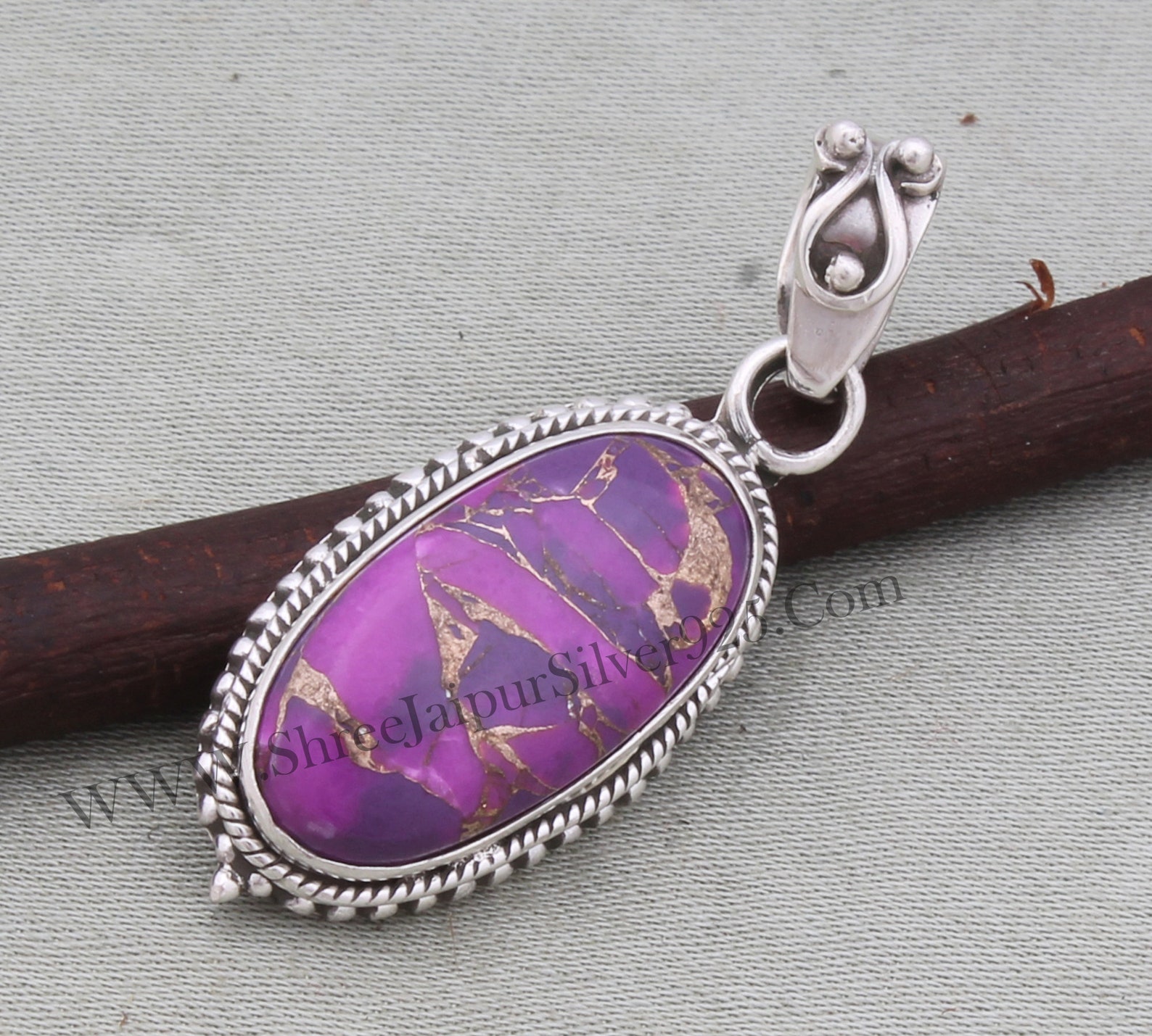 925 Sterling Silver Pendant for Women Natural Composite - Etsy