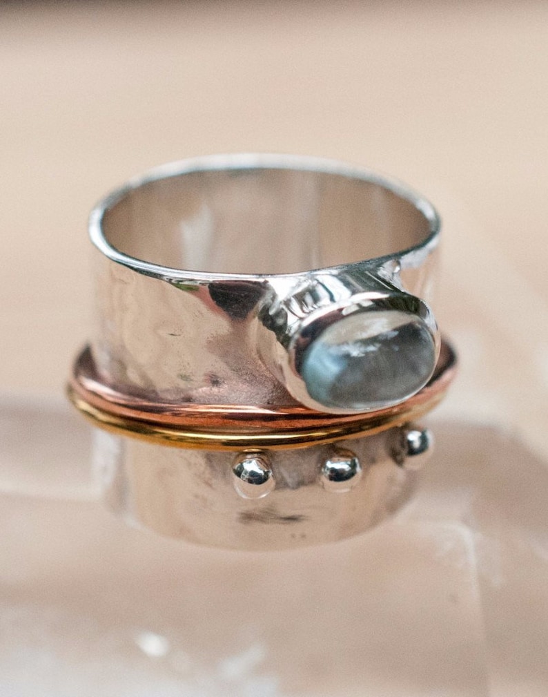 Gift for You Solid 925-silver Sterling Ring With Natural - Etsy