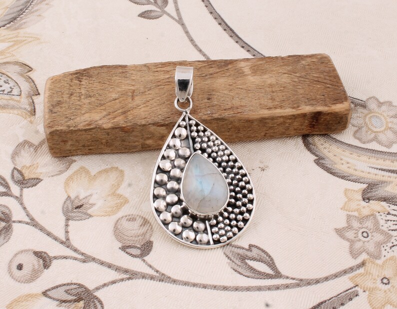 Simple Pendants 925 Silver Solid Pendants Natural Amethyst Top | Etsy