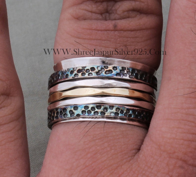 Thumb Ring 925 Sterling Solidsilver Ring Handcrafted Plain - Etsy