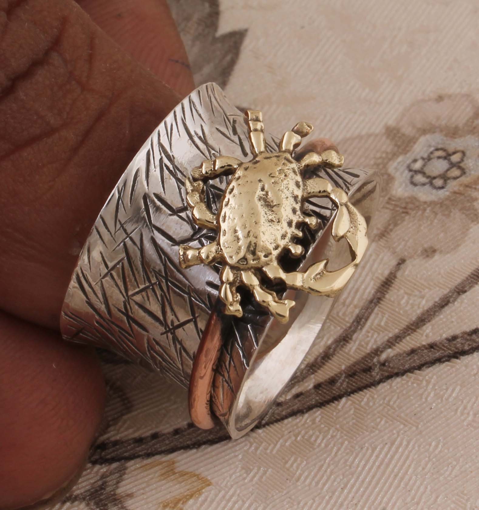 Big Size Ringthumb Ring 925-sterling Solid Silver | Etsy