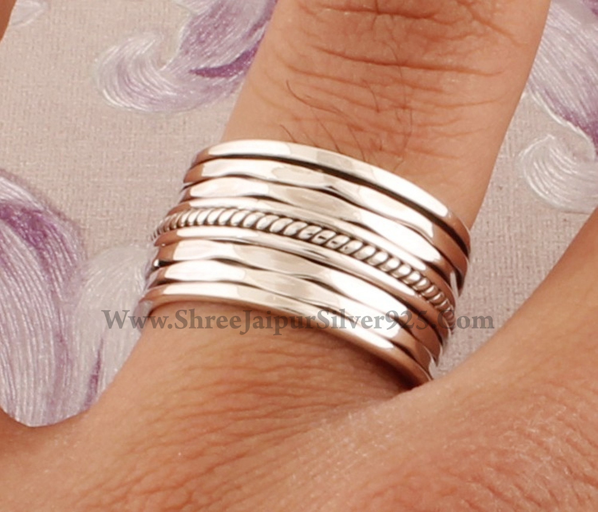 Designer Spinner Ring 925 Sterling Silver Spinner Ring | Etsy