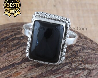 Lucifer Onyx Ring - Etsy