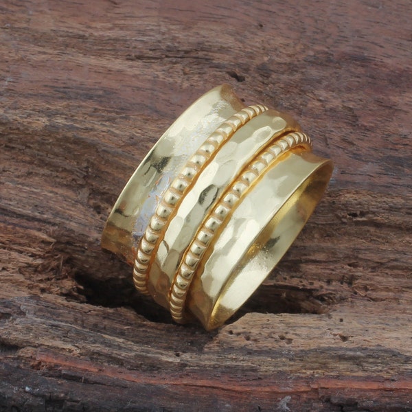 Gold Spinner Ring - Etsy