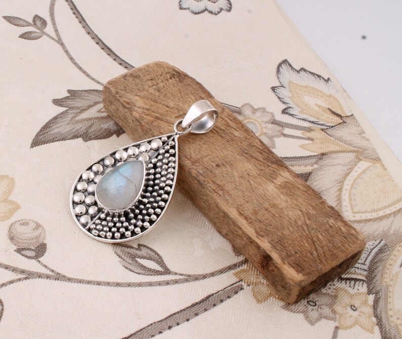 Simple Pendants 925 Silver Solid Pendants Natural Amethyst Top | Etsy