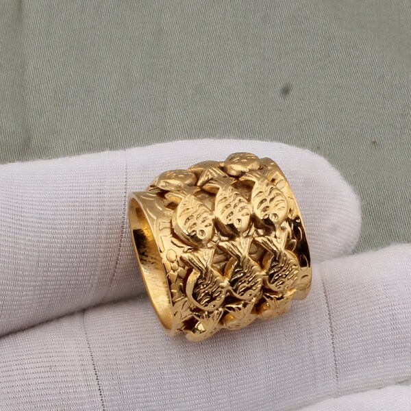 Gold Spinner Ring - Etsy