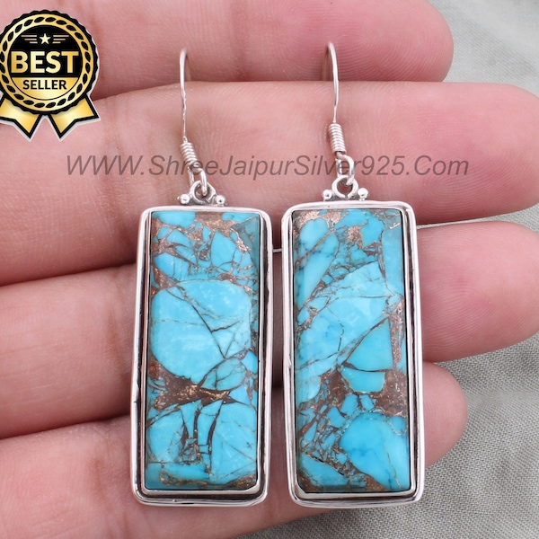 Turquoise Earrings - Etsy