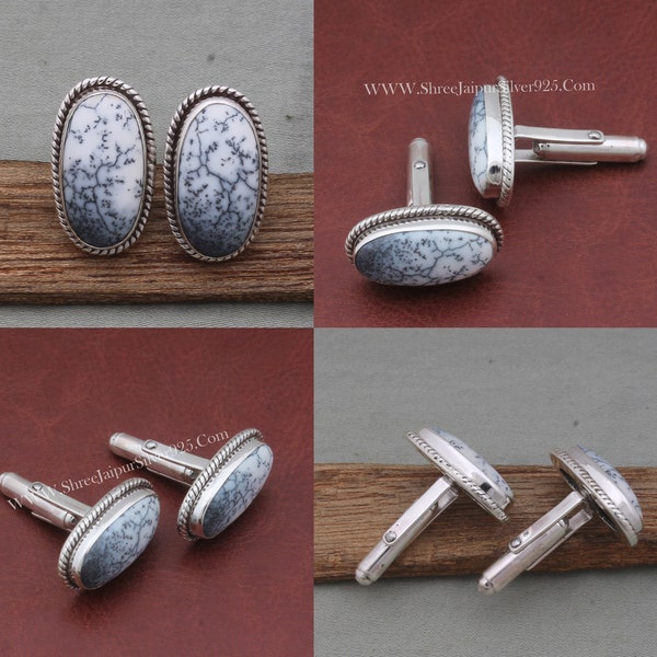 Gemstone Cufflinks - Etsy