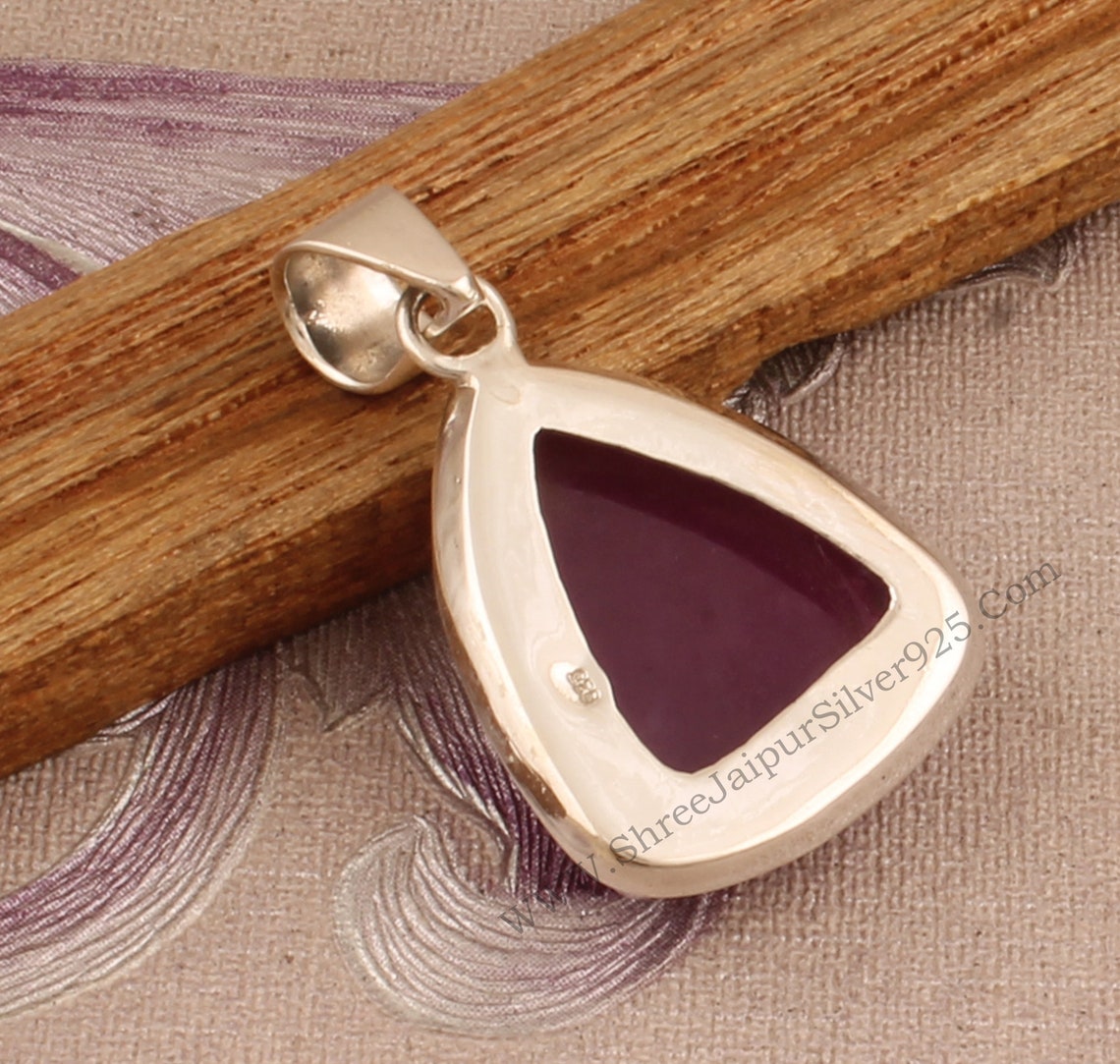 Natural Purple Jade Aaaquality Gemstone Handcrafted Pendant - Etsy