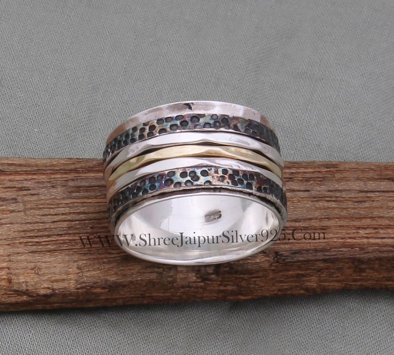 Thumb Ring 925 Sterling Solidsilver Ring Handcrafted Plain - Etsy
