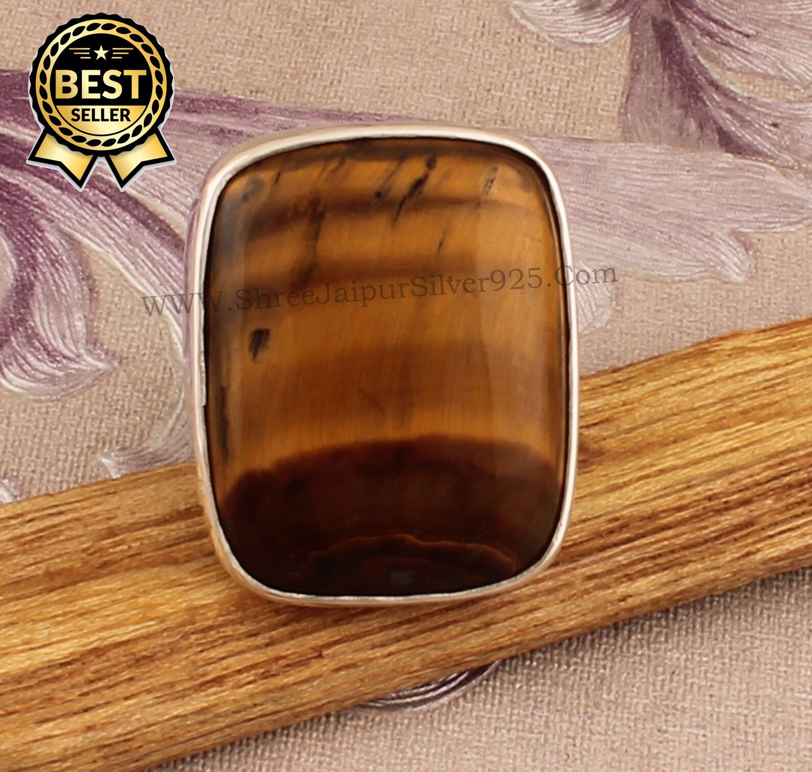 Beautiful Amazing Tiger-eye Top Quality Gemstone Ring - Etsy