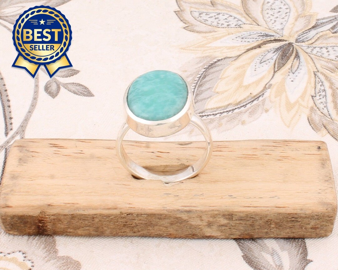 Ring Finger Ring Solid 925-sterling Silver Ring With Natural - Etsy