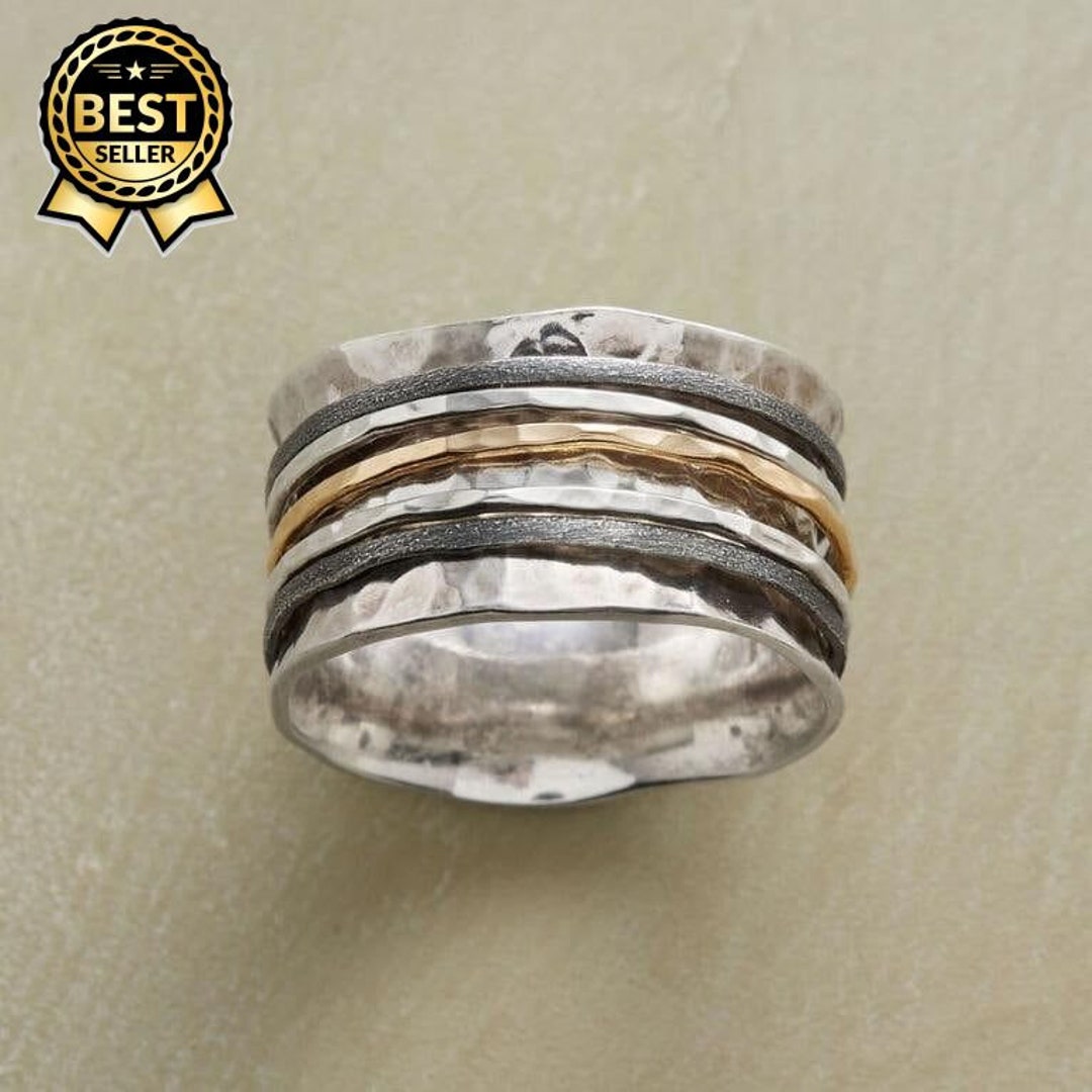 Thumb Ring 925 Sterling Solidsilver Ring Handcrafted Plain - Etsy