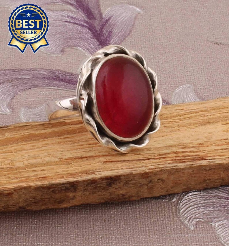 Amazing Ruby Jade Top Quality Gemstone 925-sterling Silver - Etsy
