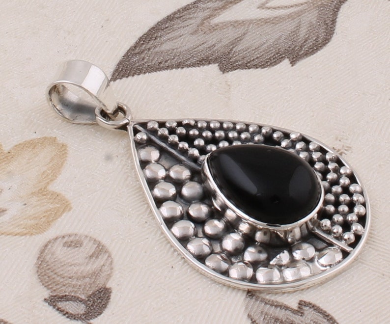 Simple Pendants 925 Silver Solid Pendants Natural Amethyst Top | Etsy