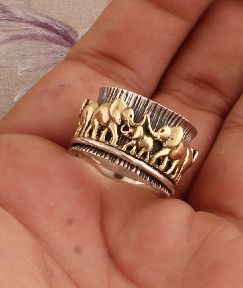 Anello pollice 925-Sterling Anello d'argentoAnello | Etsy