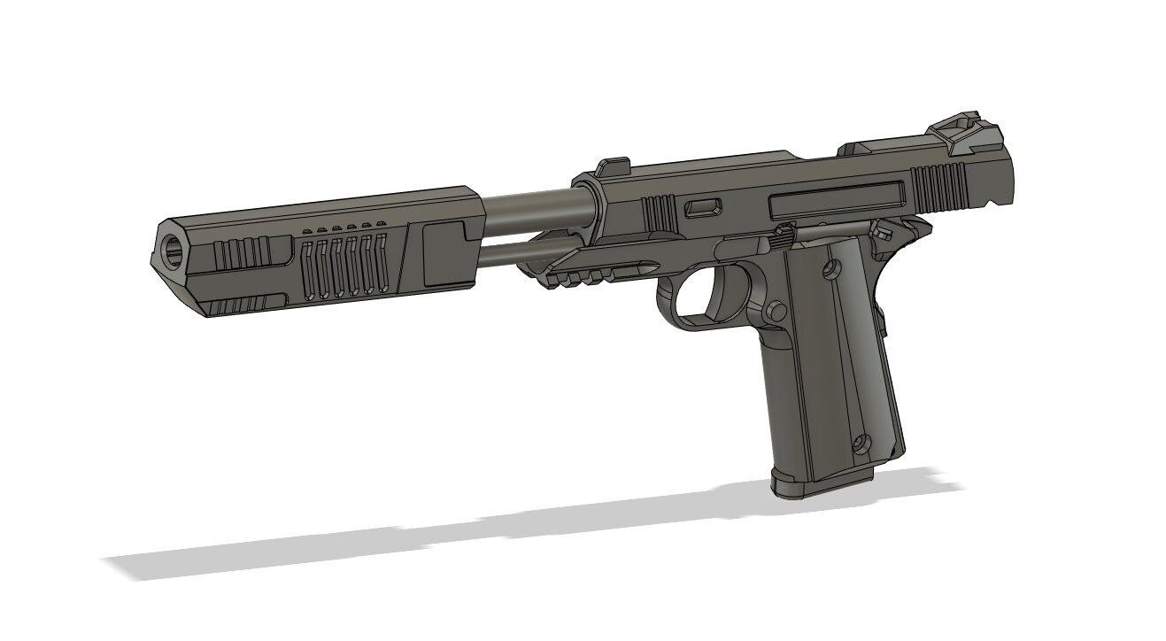 Starfield XM2311 Prop Pistol STL Kit - Etsy