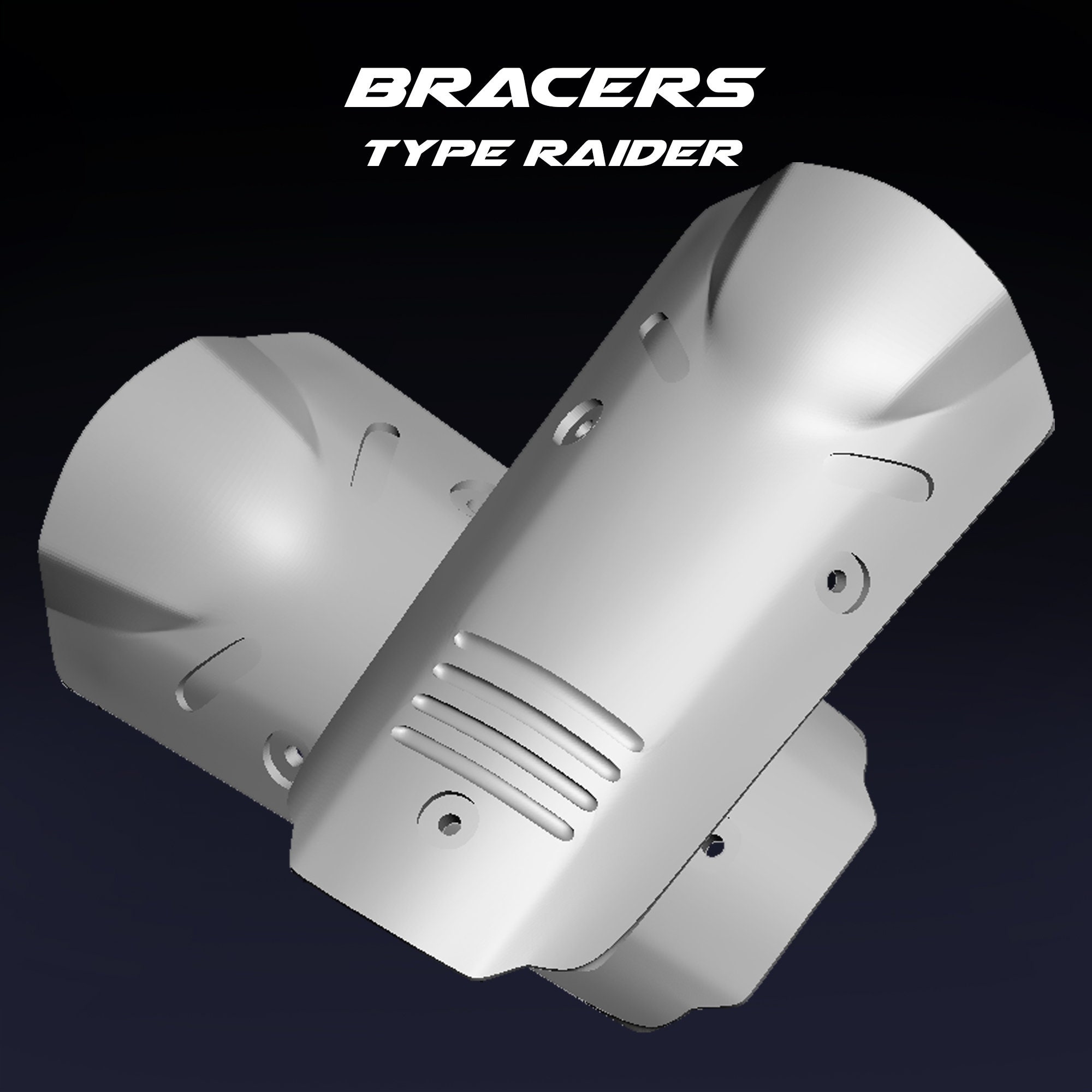 Bracers Type "raider" Stl/digital Files - Etsy