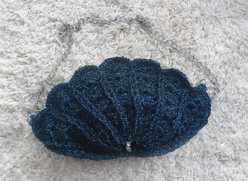 Crochet Seashell Bag, Shoulder Crochet Bag, Crochet Clutch, Chic Bag ...