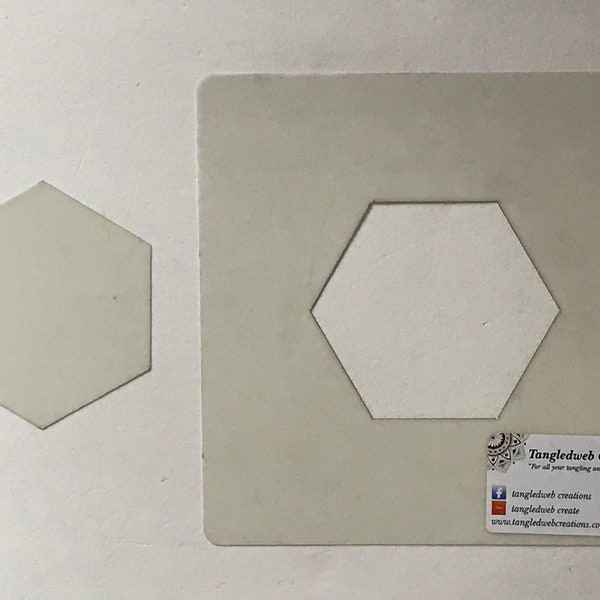 Hexagon Stencil - Etsy