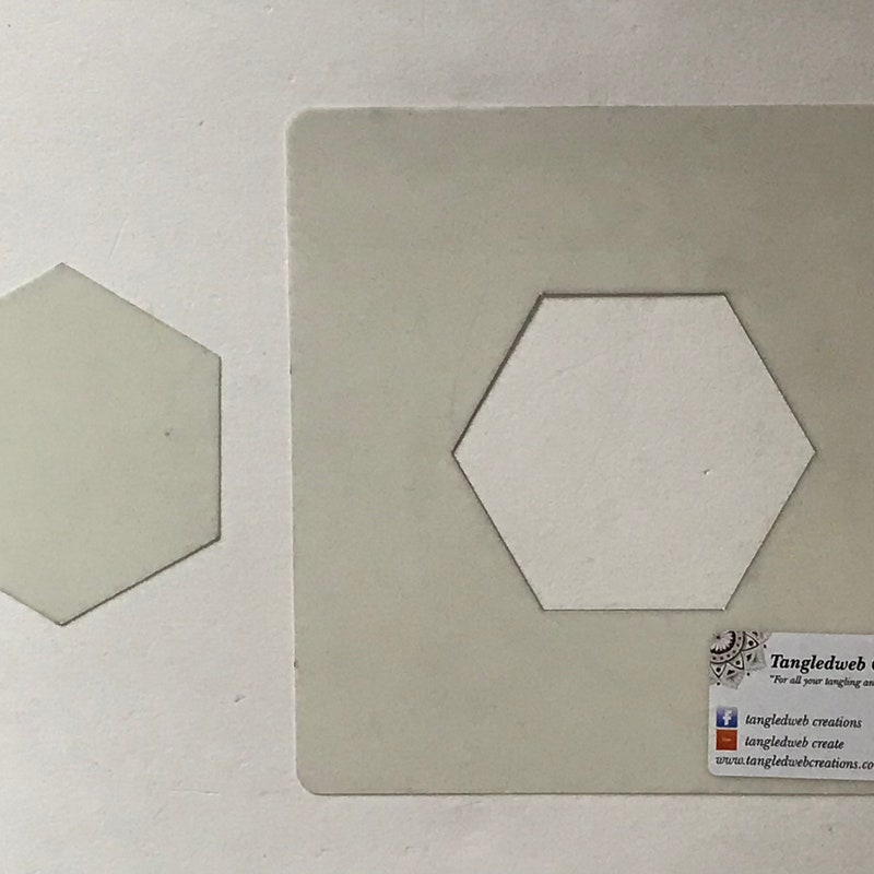 Hexagon Stencil - Etsy