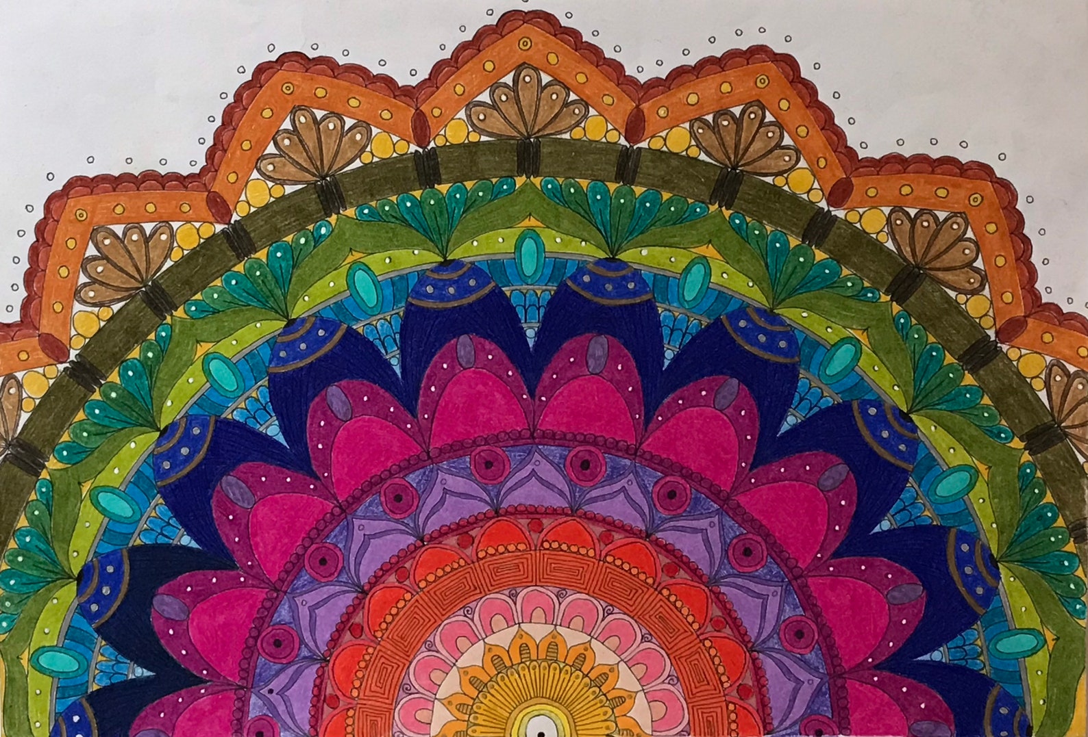 Quarter Make a Mandala Stencil - 2 Part Reusable Plastic Template - Etsy