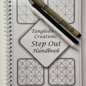 Zentangle Workbook, Pens and Pencil Kit - Etsy