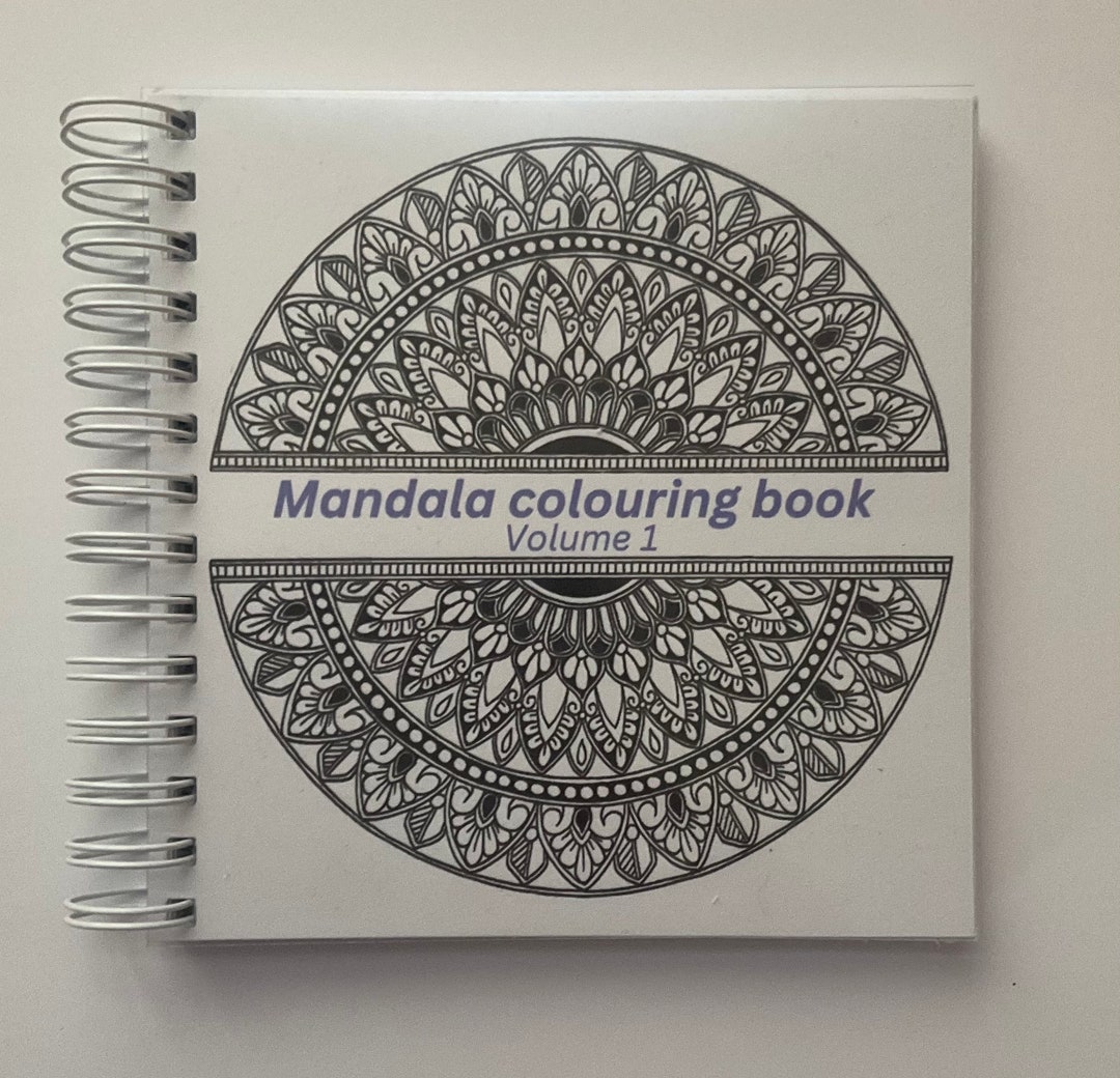 Mandala Mini Colouring Book - Volume 1 - Etsy
